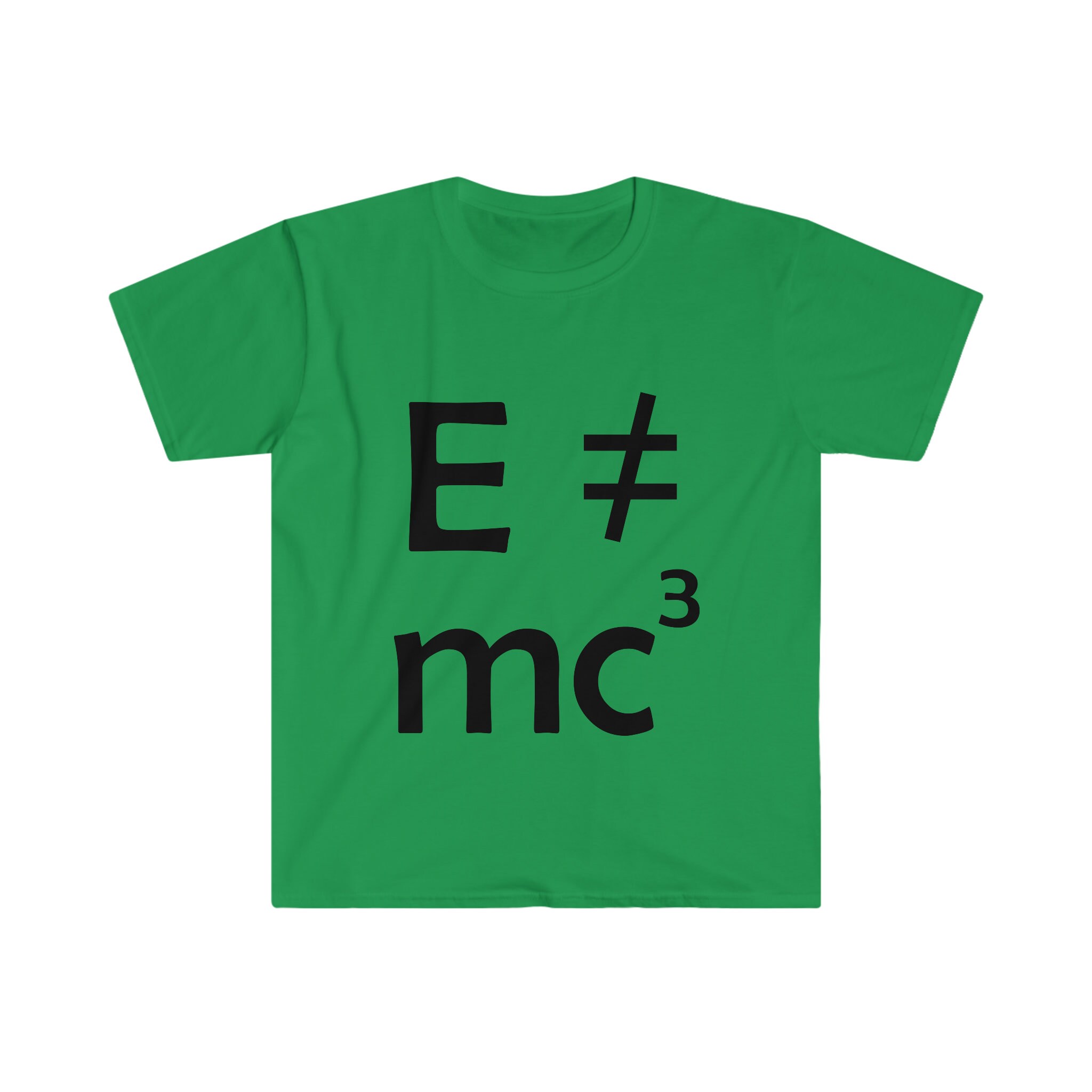 Einstein Shirt Physics Teacher Gift E Does Not Equal MC Cubed T-shirt ...