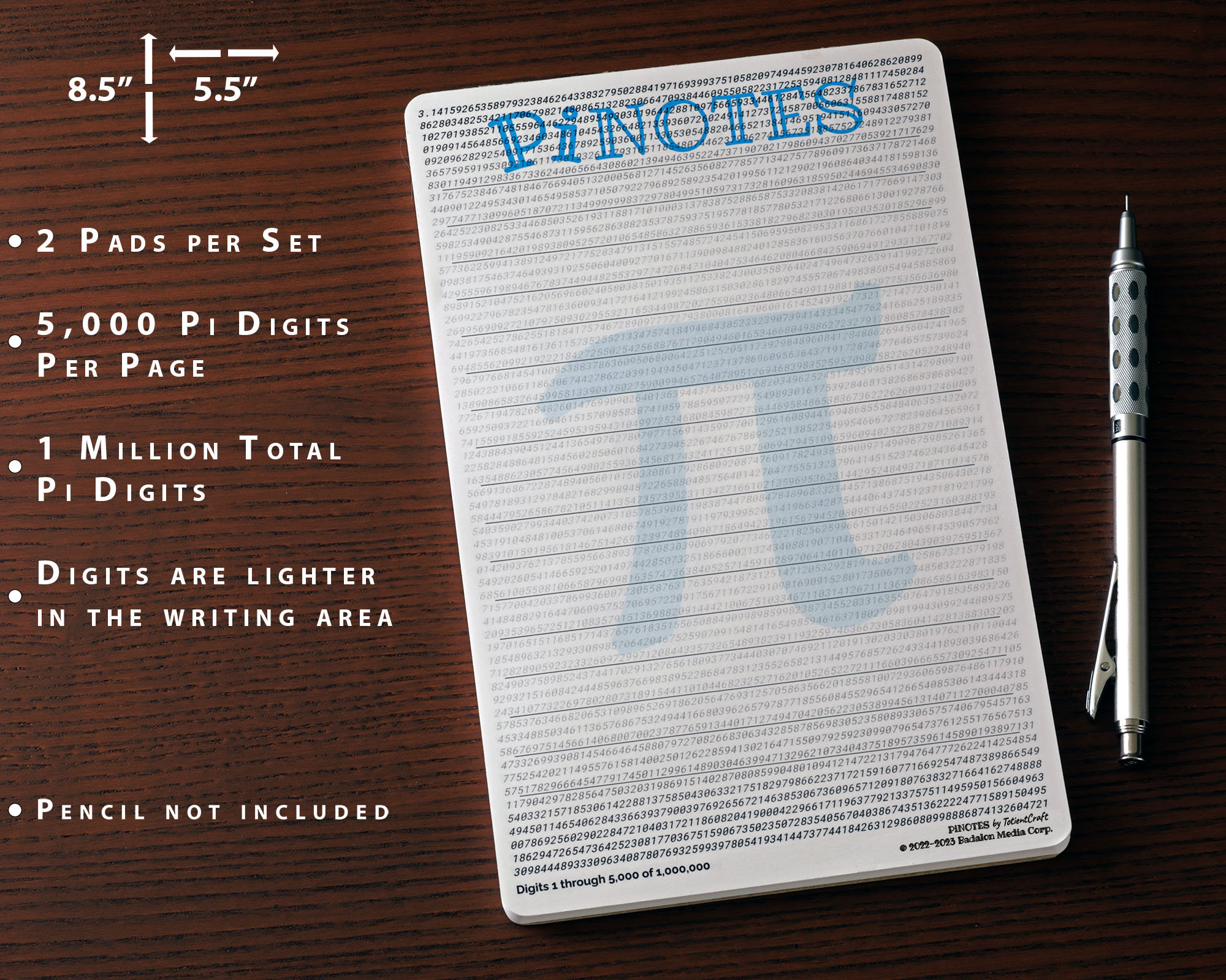 Pi Numbers 1 Million