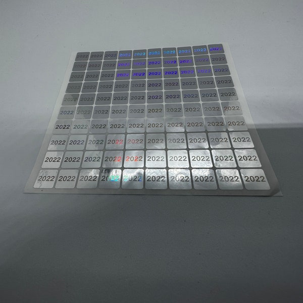 Hologram Sticker - Etsy