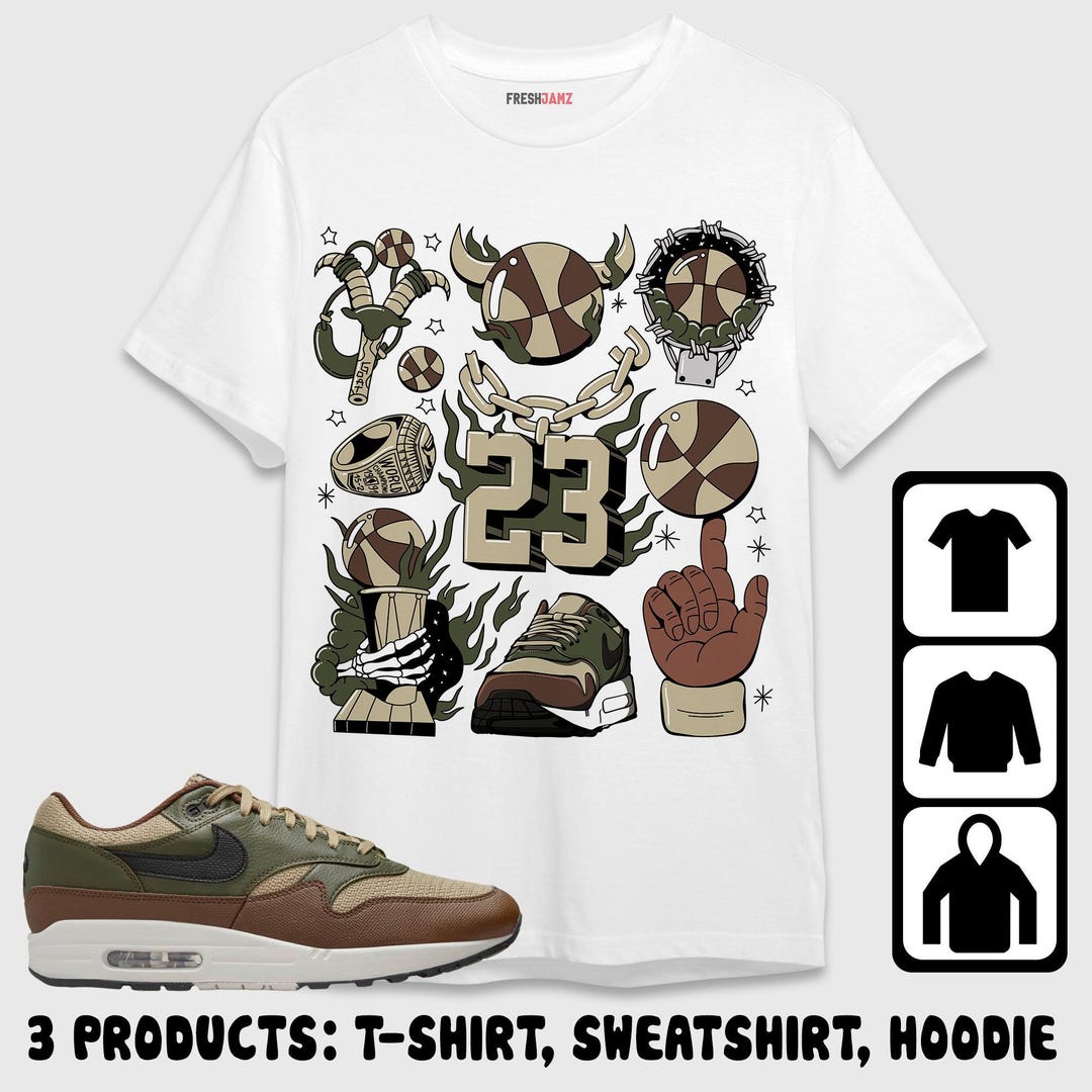 AM 1 Essential Premium Unisex Cargo Khaki Neutral Olive Cacao Wow T ...