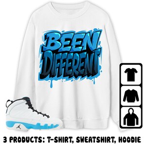 Jordan 9 Powder Blue Unisex T-shirt, Sweatshirt, Hoodie, Become ...