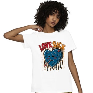 Love Sick Unisex Shirt Match Jordan 4 Messy Room - Etsy