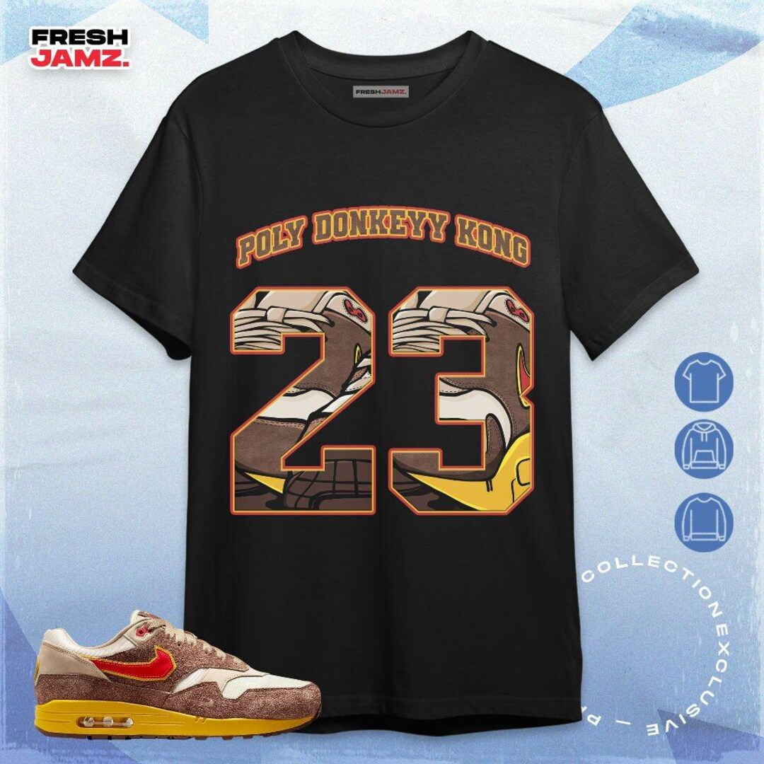 AM 1 Poly Donkeyy Kongg Number 23 HD1 Name Unisex Shirt, Hoodie ...