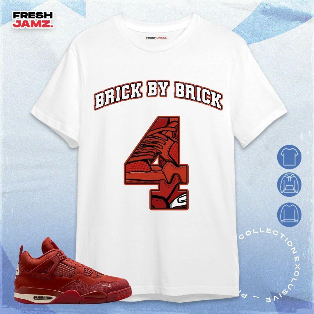 AJ 4 Brickk by Brickk Number 4 HD4 Name Unisex Shirt, Hoodie ...