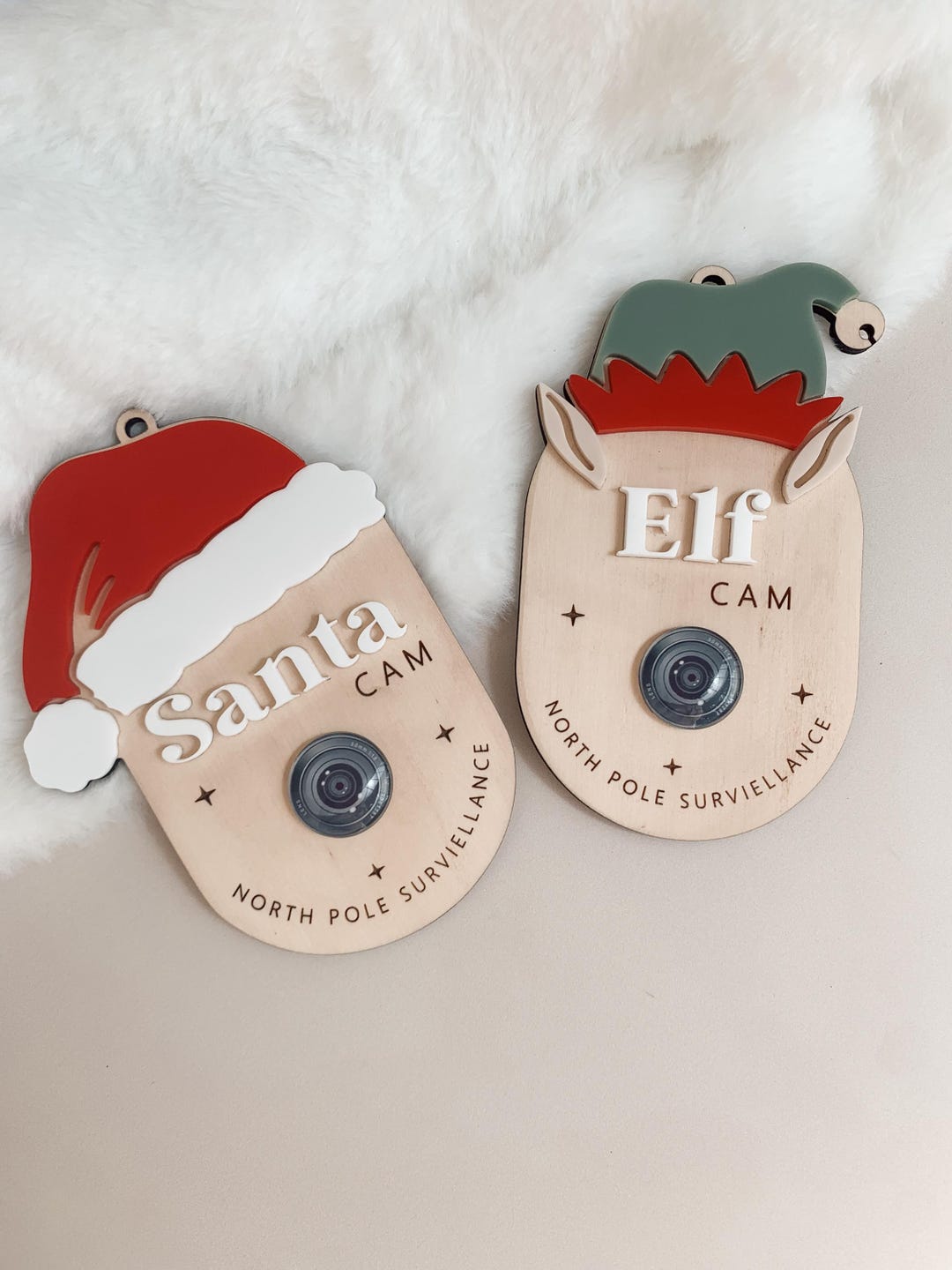 Santa Cam / Elf Cam / Santa Tracker / Santa Cam Ornament / Northpole ...