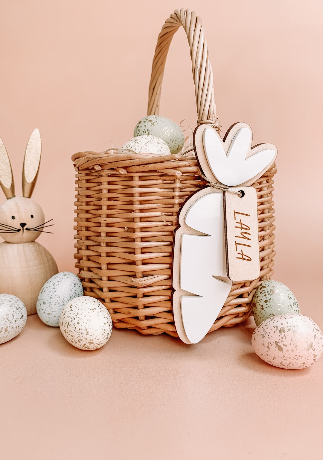 Easter Basket Tag / Easter Carrot Name Tag / Easter Name Tag ...