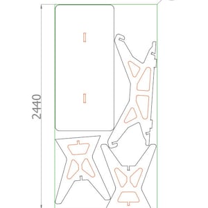 Study Table Plan, Home Office Desk, Minimalist Design, Computer Desk ...