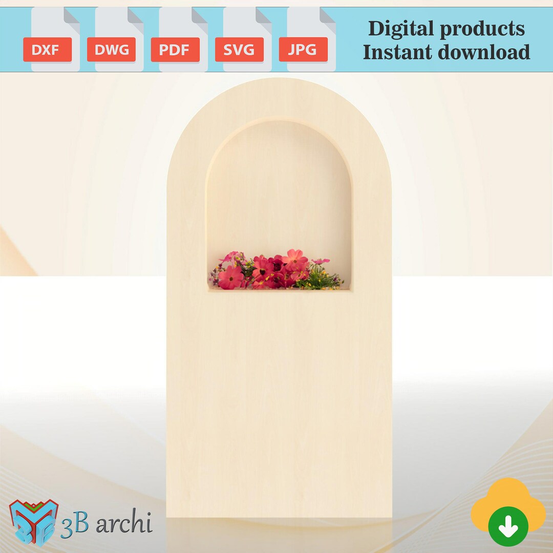 Backdrop Template, Wedding Backdrop, CNC Backdrop Plans, Event Decor ...