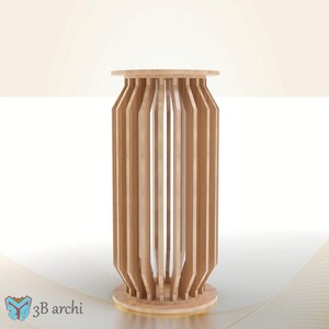 Parametric Bar Height Table CNC Files: Round Cocktail Table Plans ...