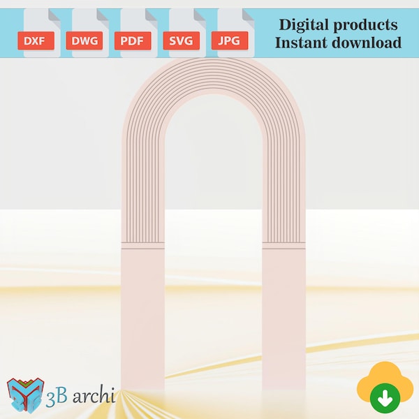 Ripple Arch Backdrop - Etsy