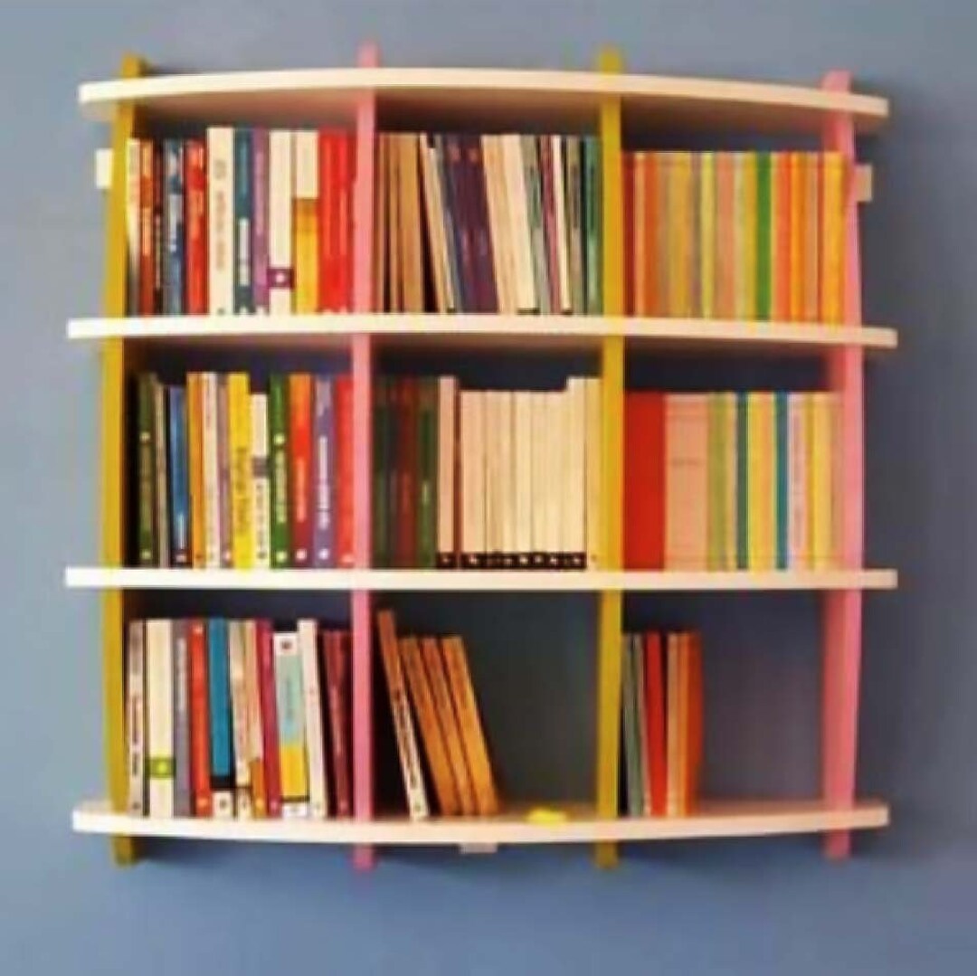 Parametric Wall Shelf Bookshelf Plans Wall Mount Bookshelf - Etsy