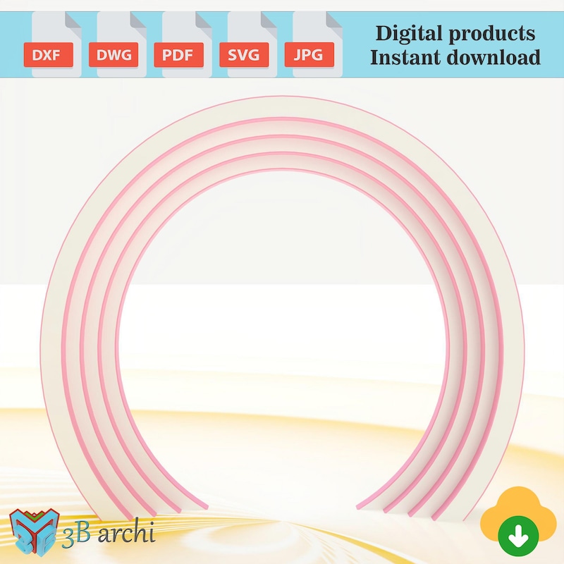 Backdrop Arch Layer - Etsy