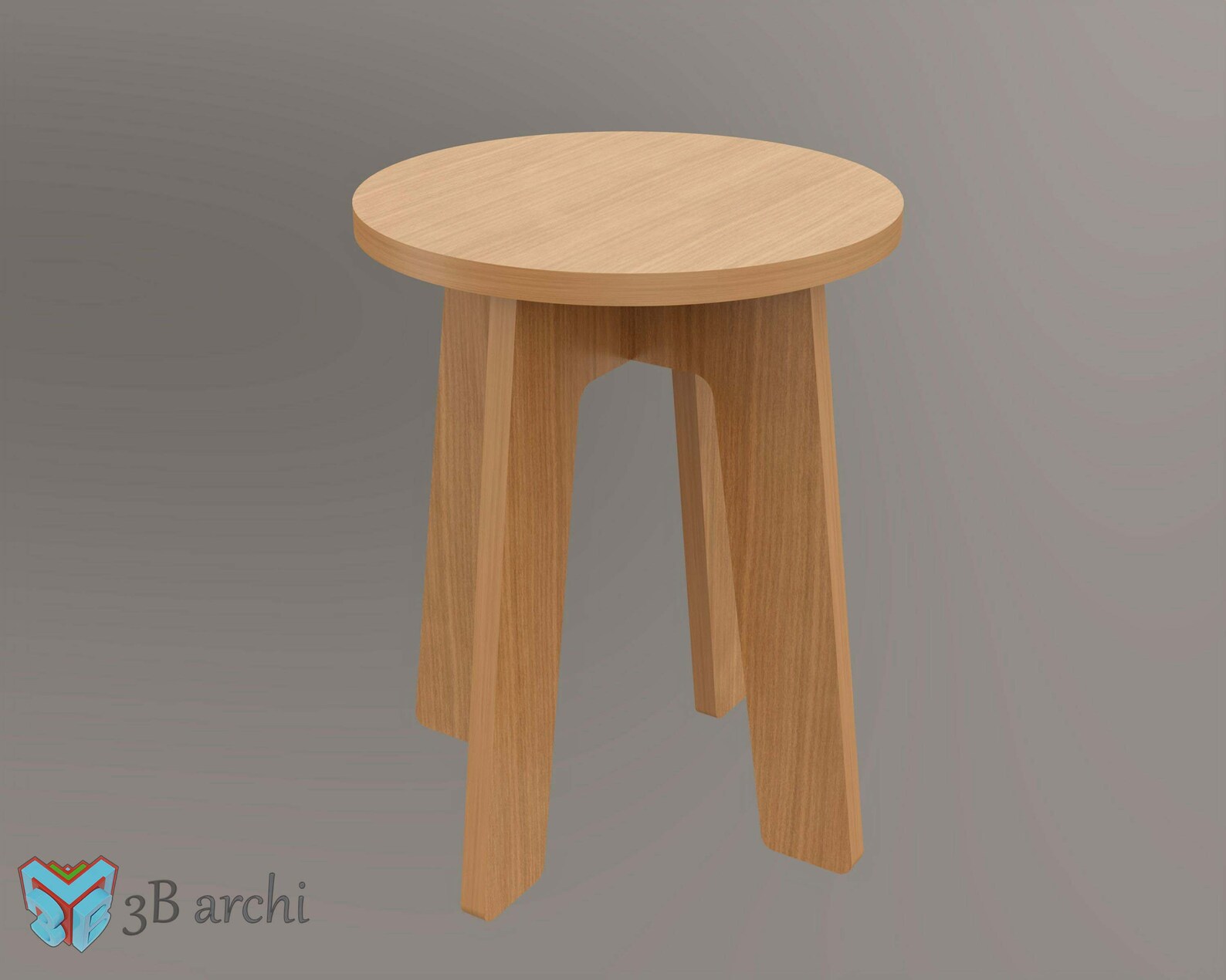 Plywood Table CNC Stool Plans CNC Router Cut Files MDF - Etsy