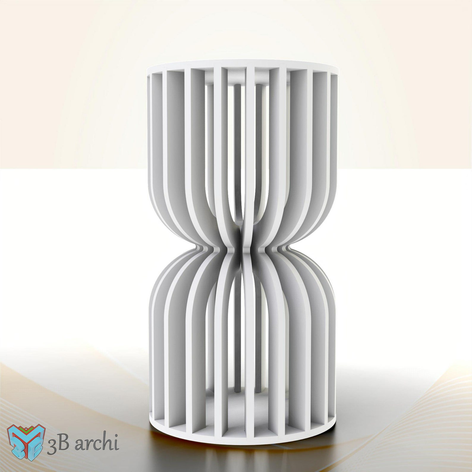 CNC Round Cocktail Table Plan, Slat Pedestal (digital Download) - Etsy