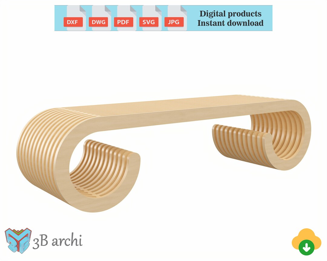 Modern Parametric Bench Parametric Bench Plan Parametric - Etsy