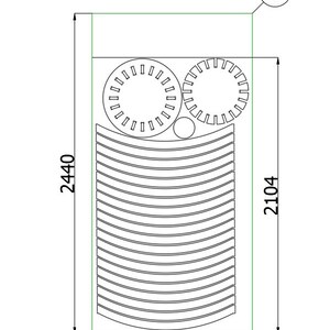 Round Cocktail Table, Cake Stand, Bar Height Pub Table, Parametric ...