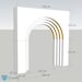 3D Square Top Arch, Elegant 3D Arch Backdrop Templates - Wedding Decor ...