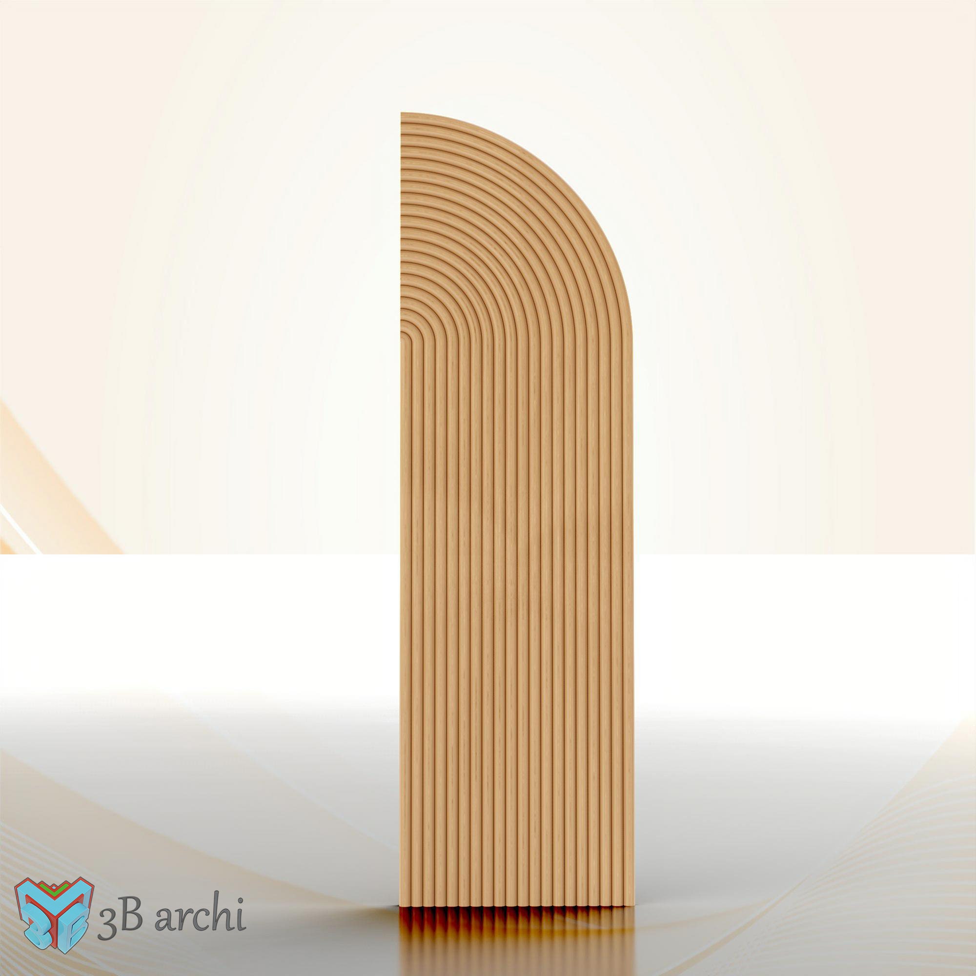 Ripple Arch Backdrop CNC Files: Fluted Panel Set (digital Download) - Etsy