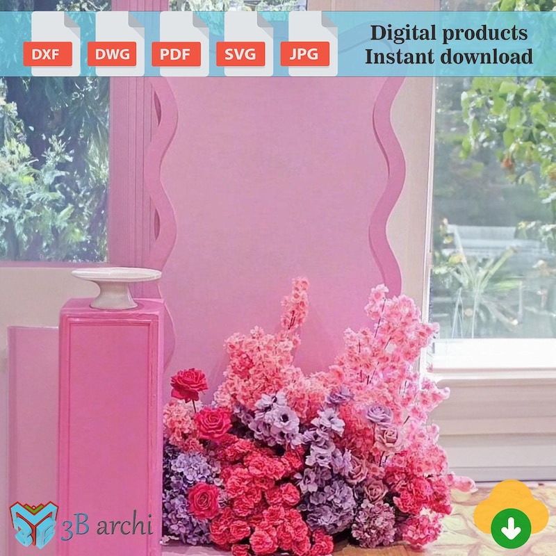 Rectangular Backdrop Wall - Etsy