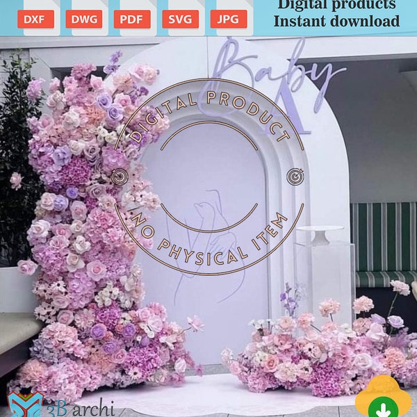 Arch Backdrop - Etsy
