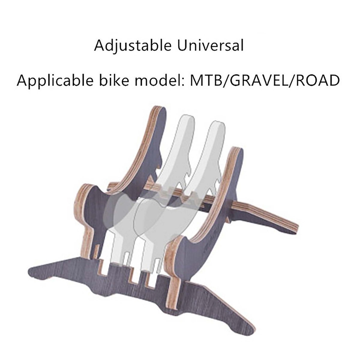 Wooden Bike Stand Bike Floor Stand Bike Rack Cnc Bike - Etsy