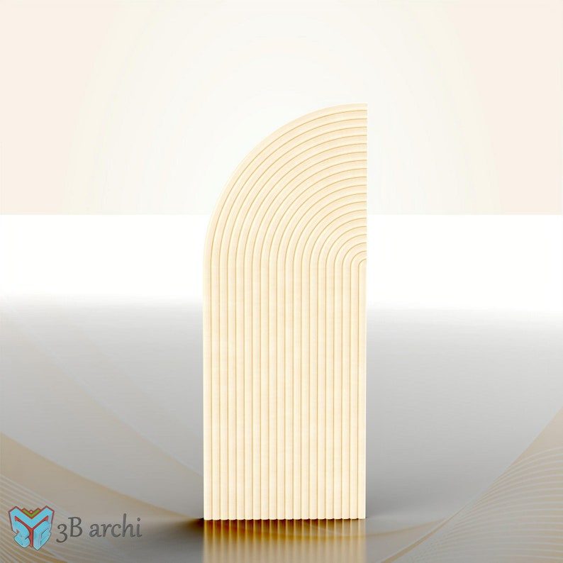 Ripple Arch Backdrop CNC Files: Fluted Panel Set (digital Download) - Etsy