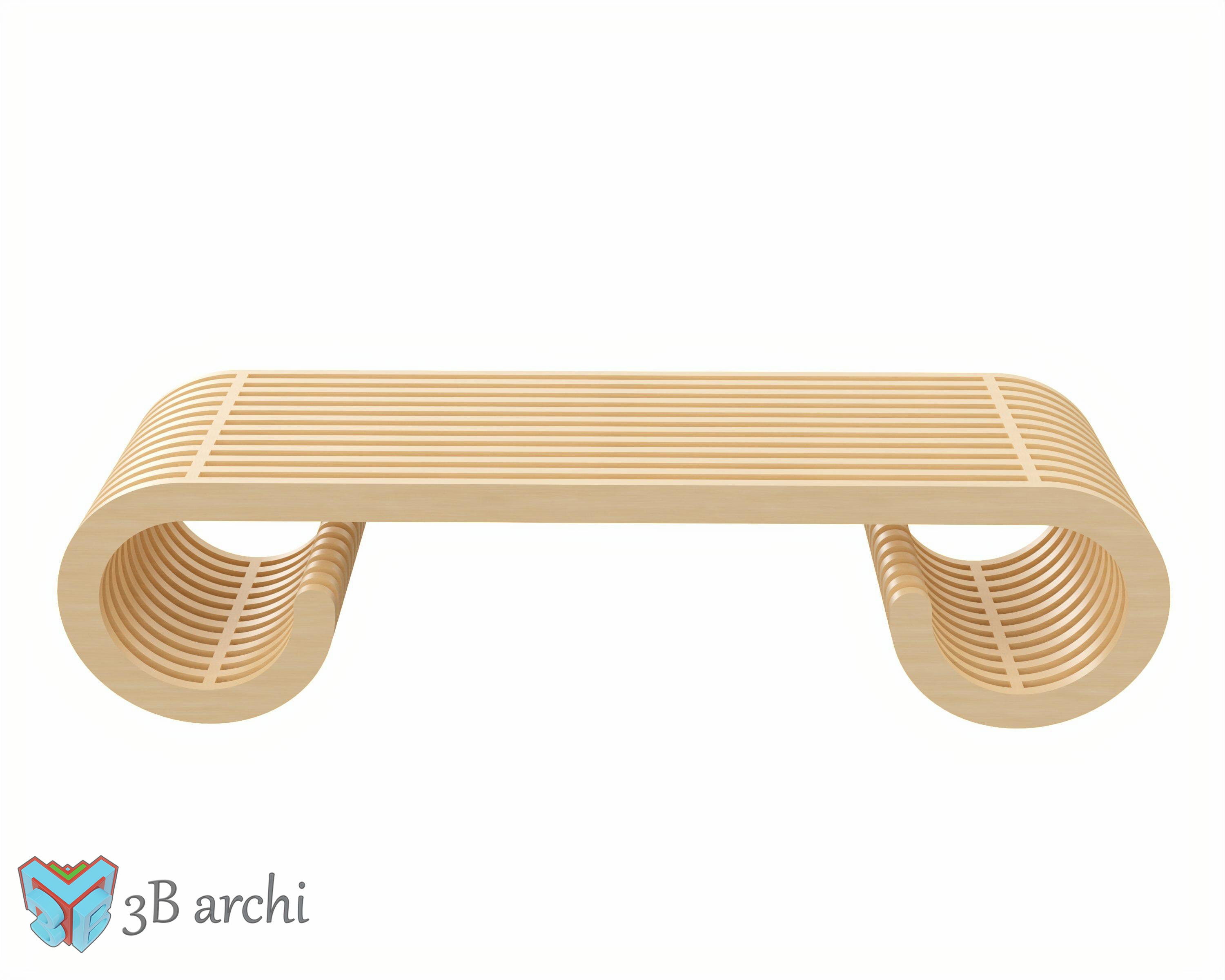 Modern Parametric Bench Parametric Bench Plan Parametric - Etsy
