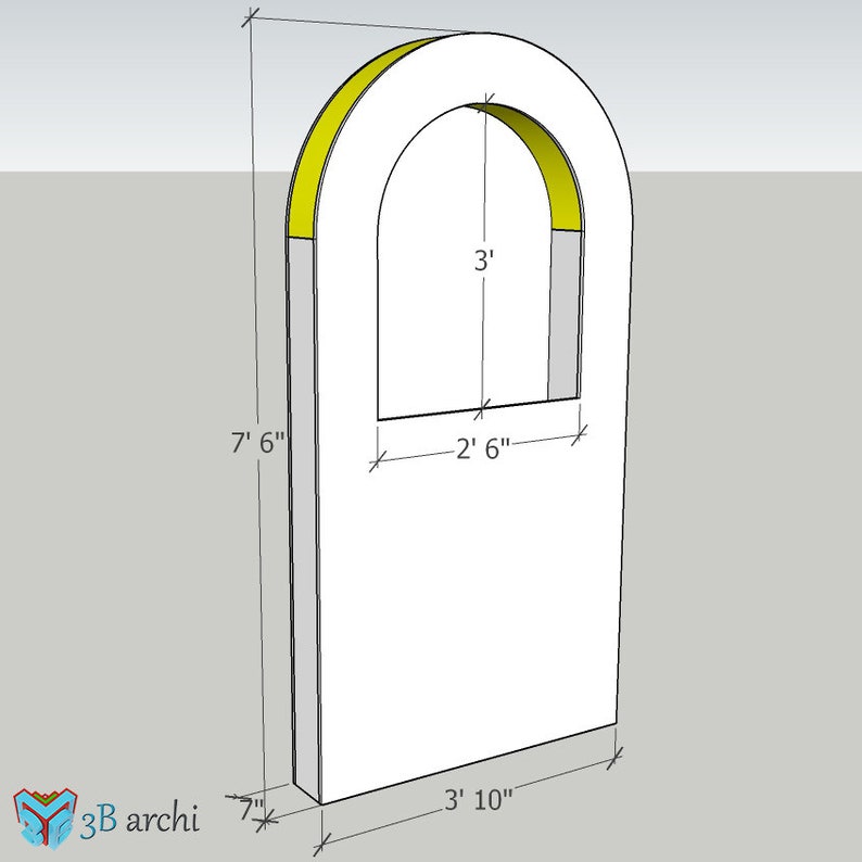CNC Wedding Backdrop Template, Arched Wall Decor (digital Download) - Etsy