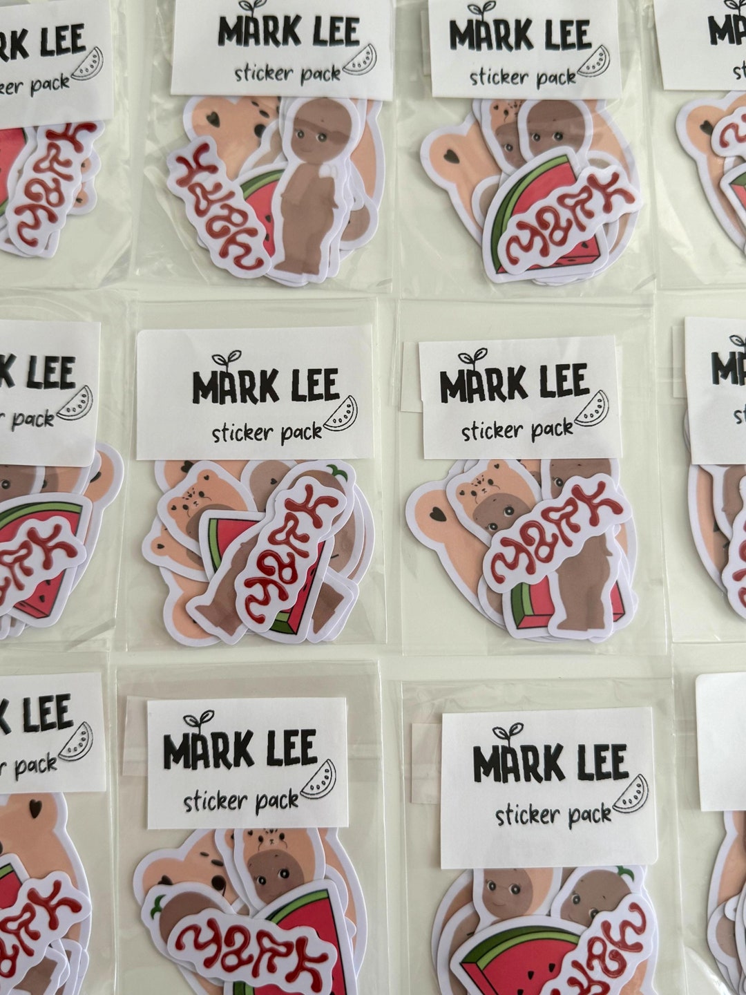 NCT Mark Lee Sticker Pack - Etsy