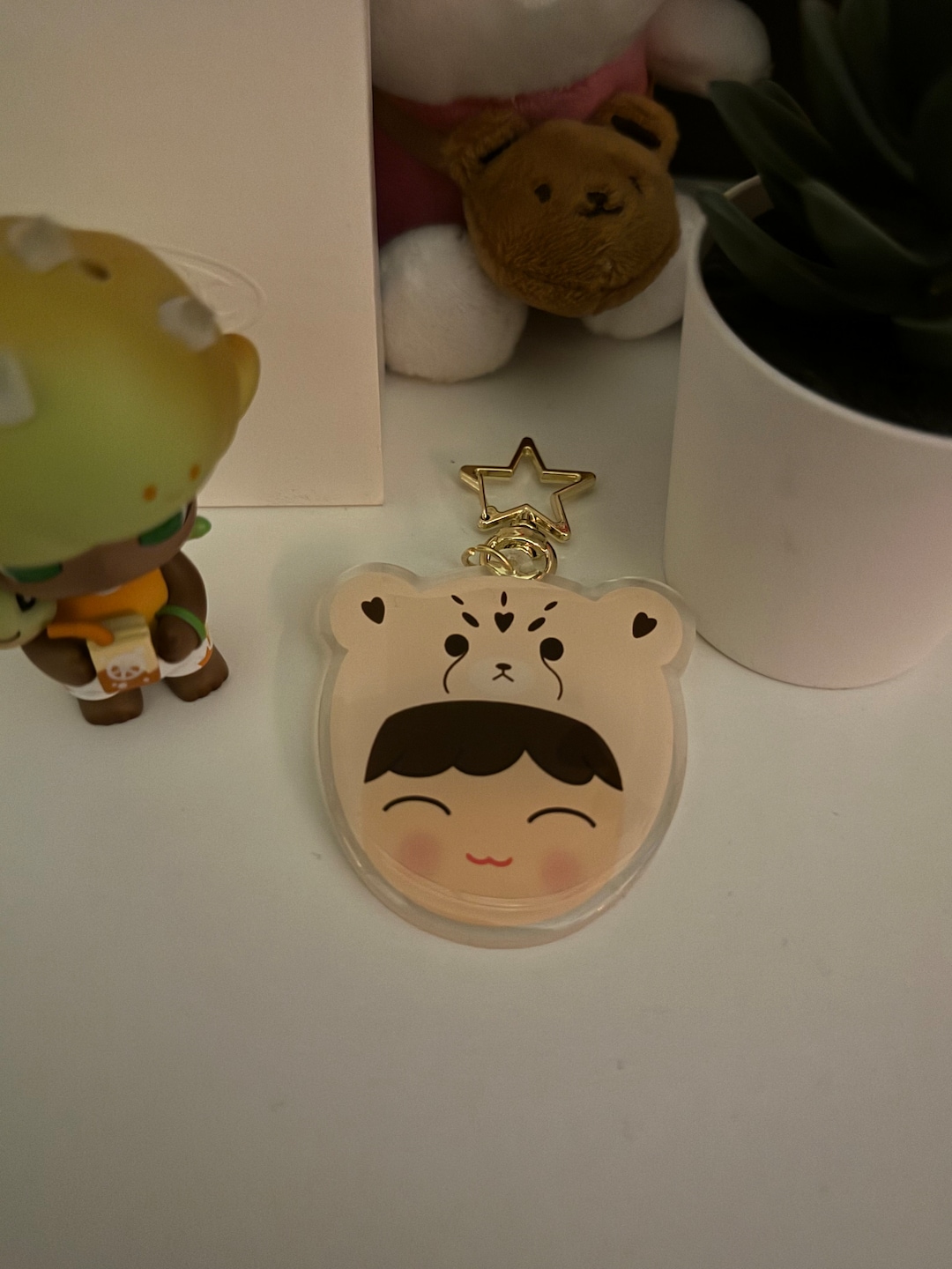 NCT Mark Chibi Cheetah Lee Keychain - Etsy