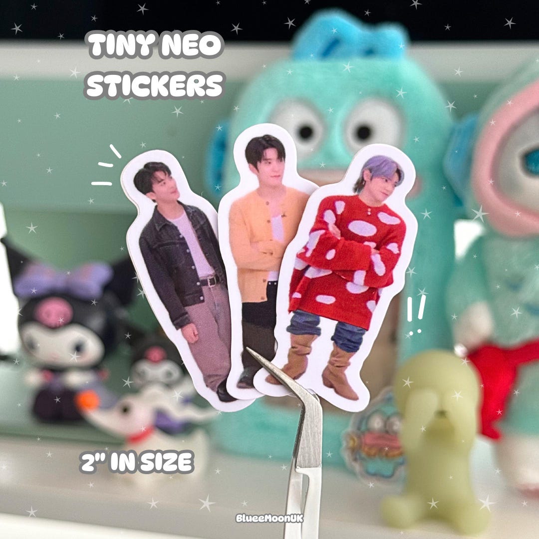 NCT Tiny Neo Stickers - Etsy