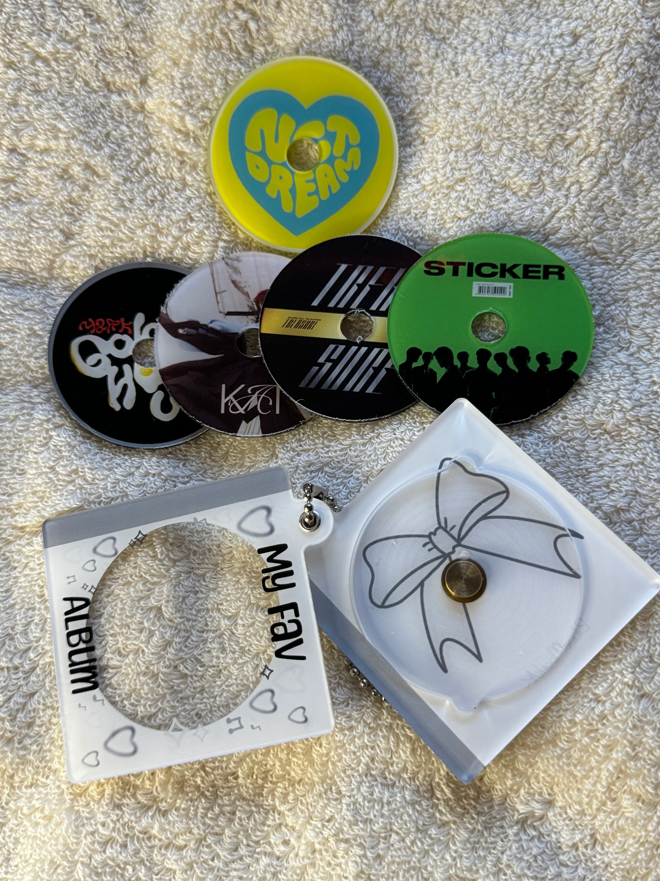 Mini Cd Case and Cd Keychain - Etsy