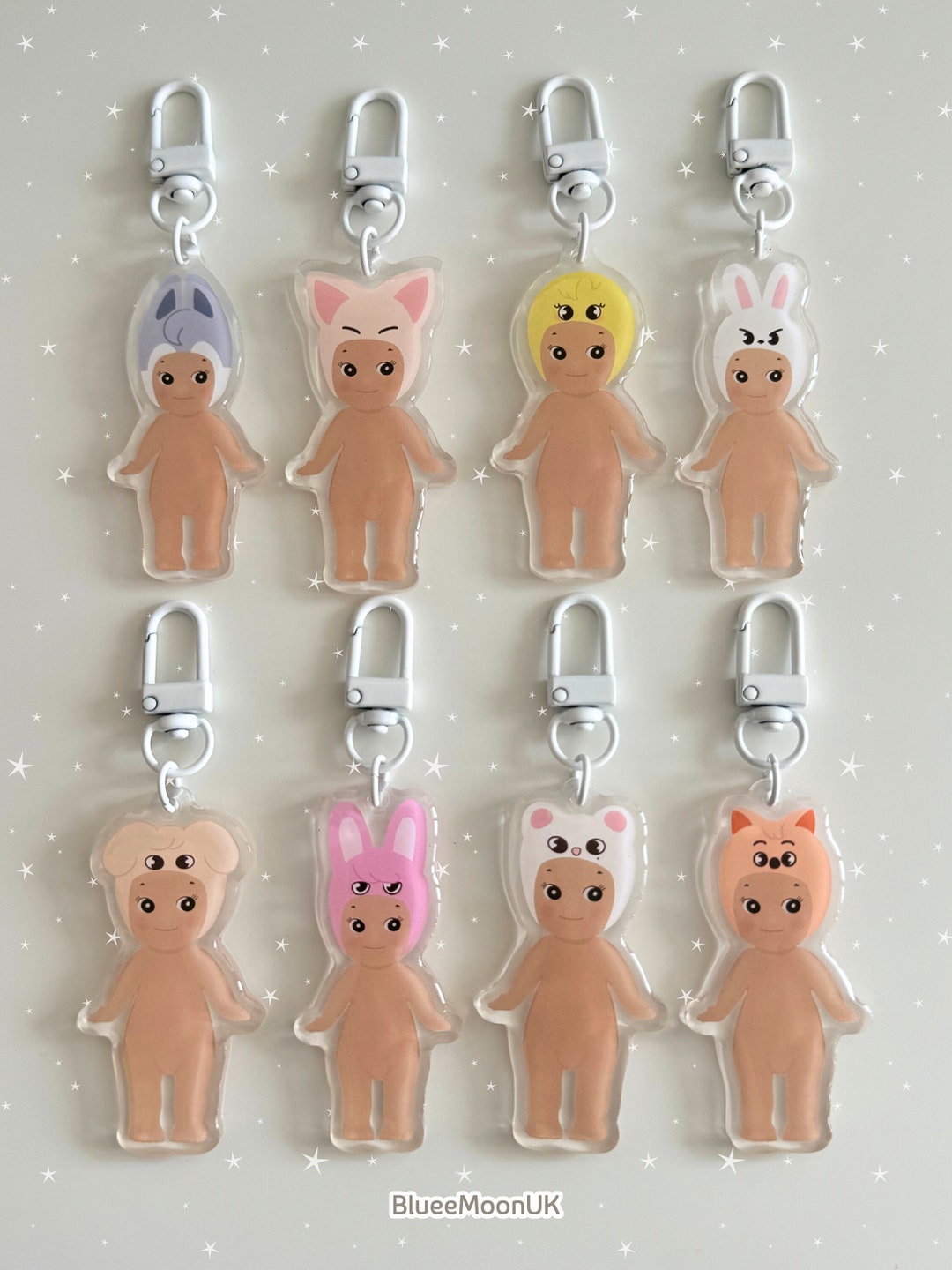 Straykids SKZOO Angel Keychain - Etsy