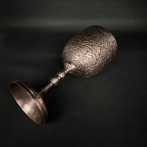 Handmade Copper Chalice: Antique Brass Medieval Goblet (7 Inch) - Etsy