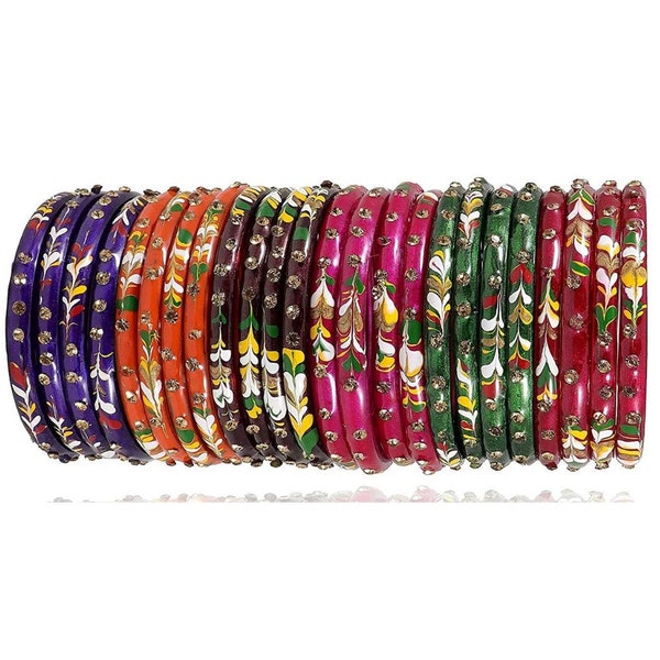 Glass Bangles - Etsy