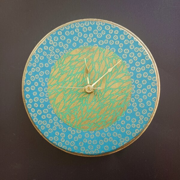 Decoupage Clock - Etsy