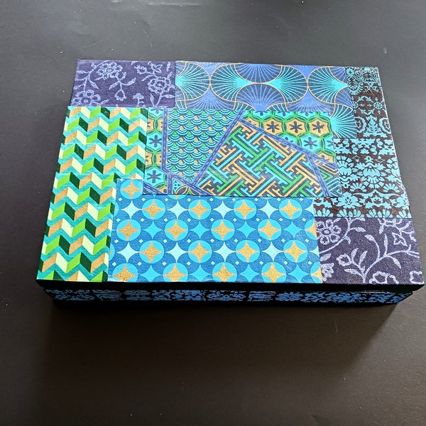 Decorated Cigar Box - Etsy