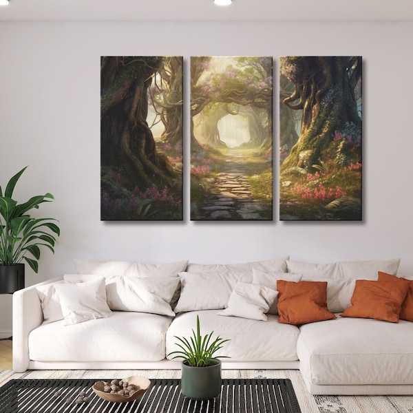 3 Panel Wall Art - Etsy