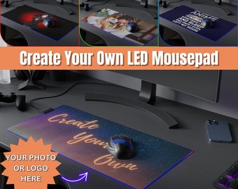 Gaming Led Mousepad - Etsy