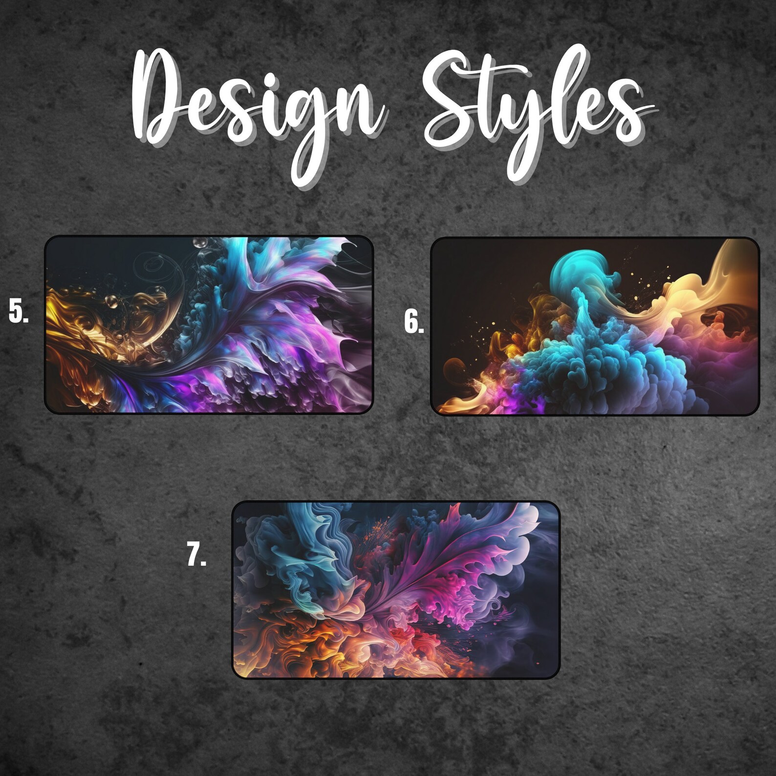 Cute Desk Mat Cubicle Decor Desk Decor Aesthetic Gaming - Etsy