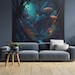 Fairycore Trippy Tapestry, Indie Room Decor, Mushroom Tapestry, Large ...