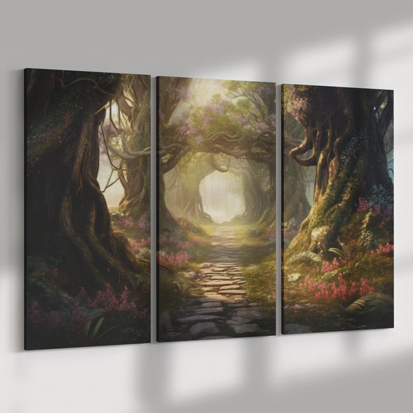 3 Panel Wall Art - Etsy