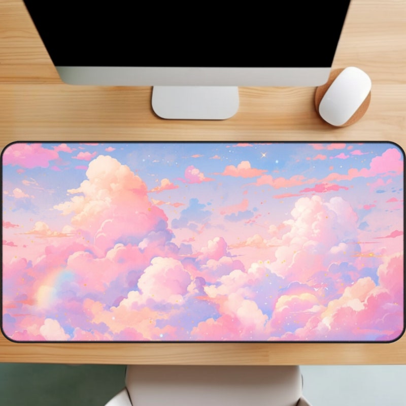 Anime Computer Desk Mat - Etsy