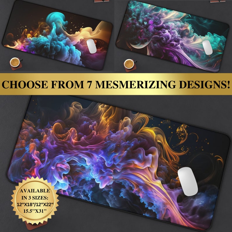 Cute Desk Mat Cubicle Decor Desk Decor Aesthetic Gaming - Etsy