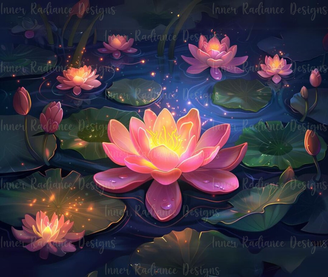 Large Aesthetic Lotus Wall Art, Meditation & Yoga Room Decor, Lotus ...