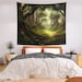 Enchanted Forest Tapestry Indie Room Decor Large Wall - Etsy