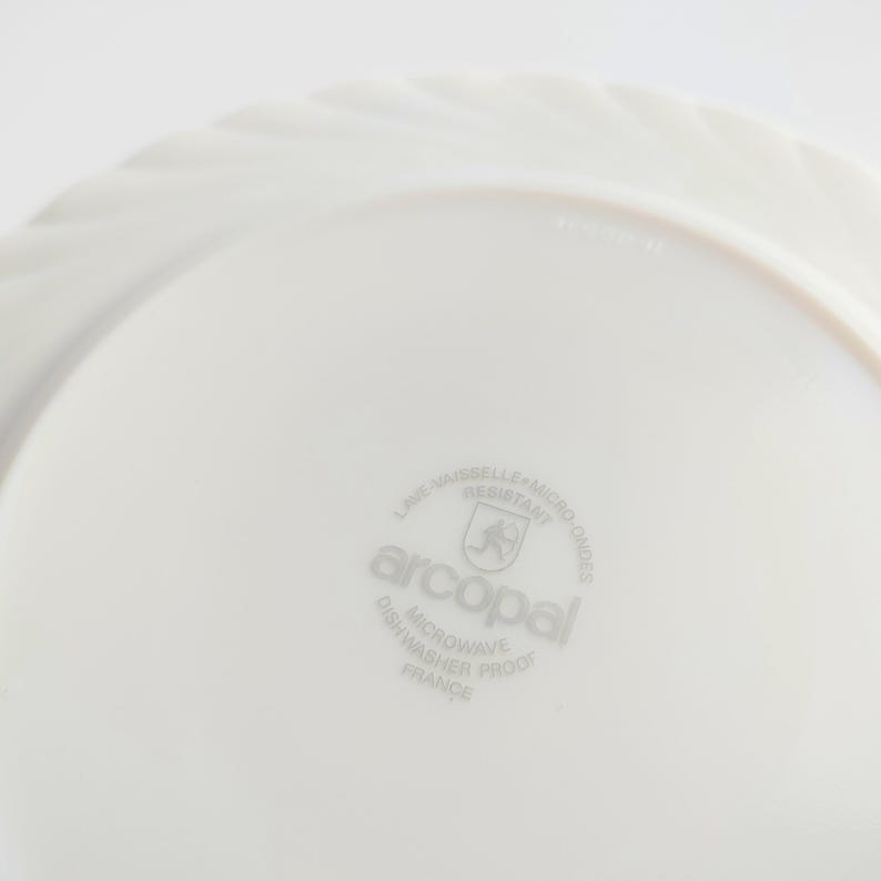 Replacement Plates Arcopal Plate Blue Floral Iris - Etsy