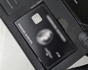American Express Metal Card - Etsy