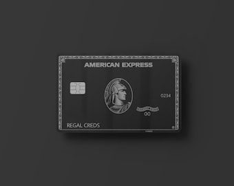 Fake Amex Platinum Card - Etsy