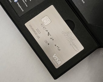 5 Metal Stainless Steel Credit Card Blanks - Etsy